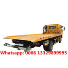 Brand New ISUZU 3 Ton Wrecker Truck 4x2 Flatbed Towing Tractor Wrecker Truck For Sale, road block removal car vehicle