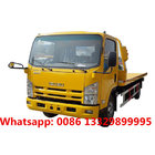 Brand New ISUZU 3 Ton Wrecker Truck 4x2 Flatbed Towing Tractor Wrecker Truck For Sale, road block removal car vehicle