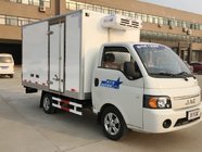 high quality and lower price new  Euro Ⅴ cheapest price JAC MINI 2ton gasoline cold room van truck for sale