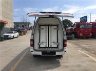 China famous high quality and low price JINBEI brand gasoline refrigerator minivan for sale, cold room van truck,