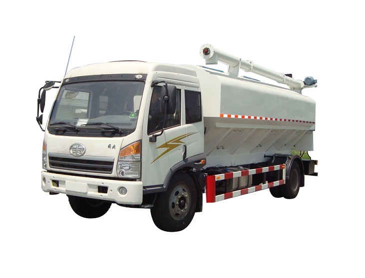 FAW brand 4*2 LHD 20M3 farm-oriented bulk feed tank truck for sale, Hot sale FAW 10tons livestock animal feed truck